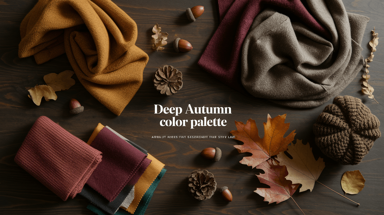 Deep autumn color palette: A comprehensive guide to your seasonal style ...
