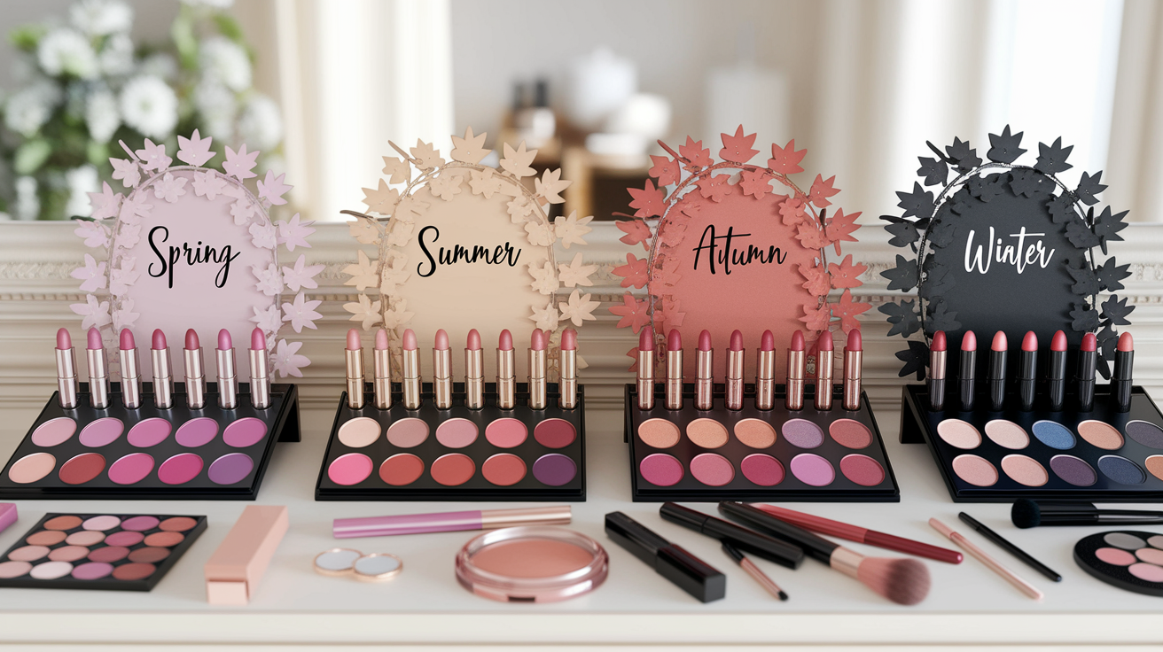 How to Choose the Perfect Makeup for Your Color Season | Color Analysis ...