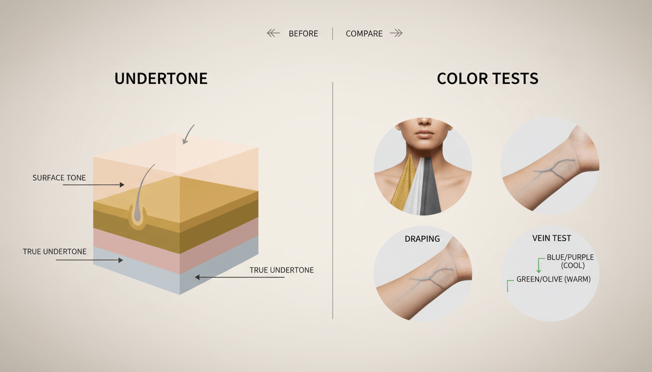 Undertone Test: Vein Test vs Jewelry Test | Color Analysis Blog | Color ...